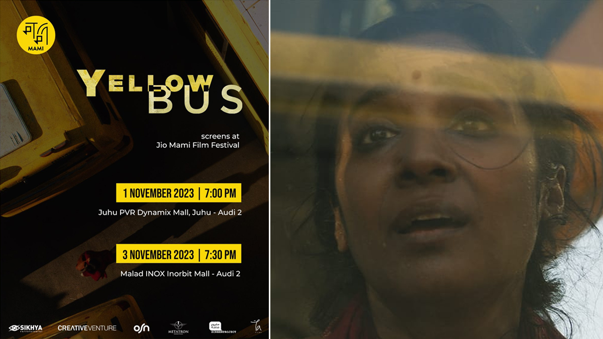 Agency News | Tannishtha Chatterjee's Yellow Bus to Screen at MAMI 2023 ...
