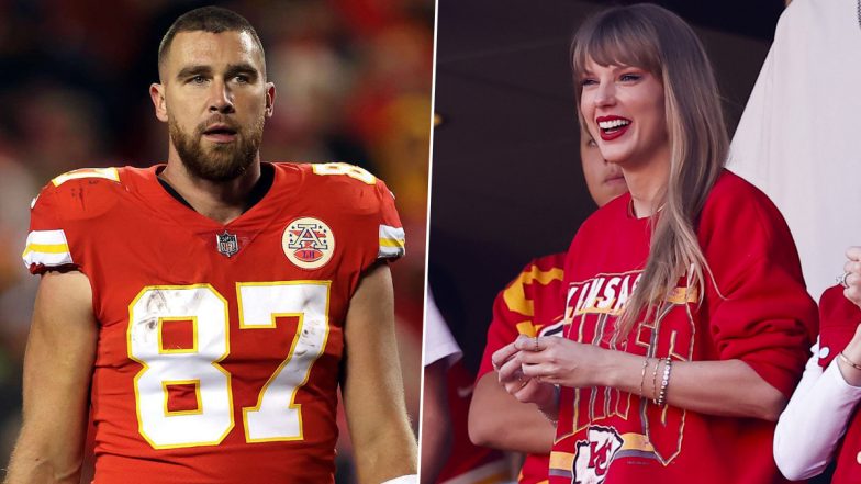 Taylor Swift Sports ‘87’ Jersey Number Bracelet at Kansas City Chiefs ...
