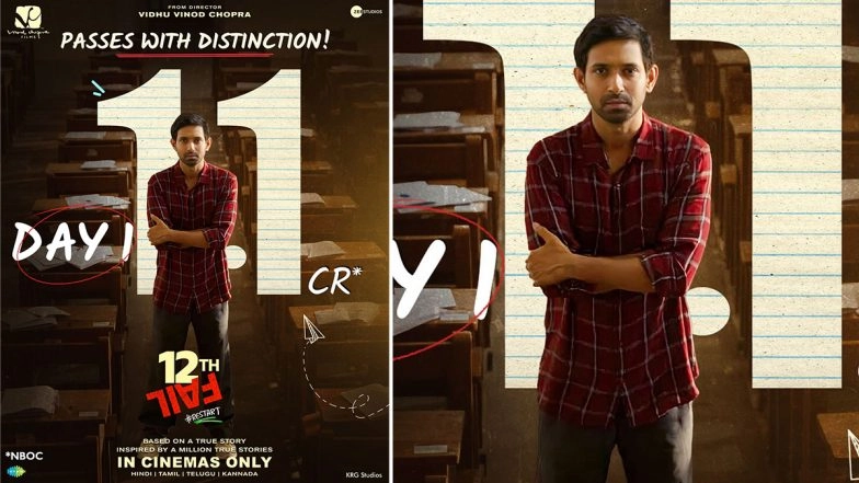 12th Fail Box Office Collection Day 1: Vikrant Massey–Vidhu Vinod ...
