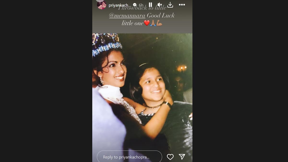 Bigg Boss 17 Priyanka Chopra Wishes Good Luck To Cousin Mannara Chopra