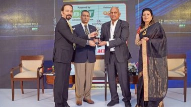 Business News | AAV Ranga Raju, MD, NCC Ltd, is Construction World Person of the Year 2023 ...