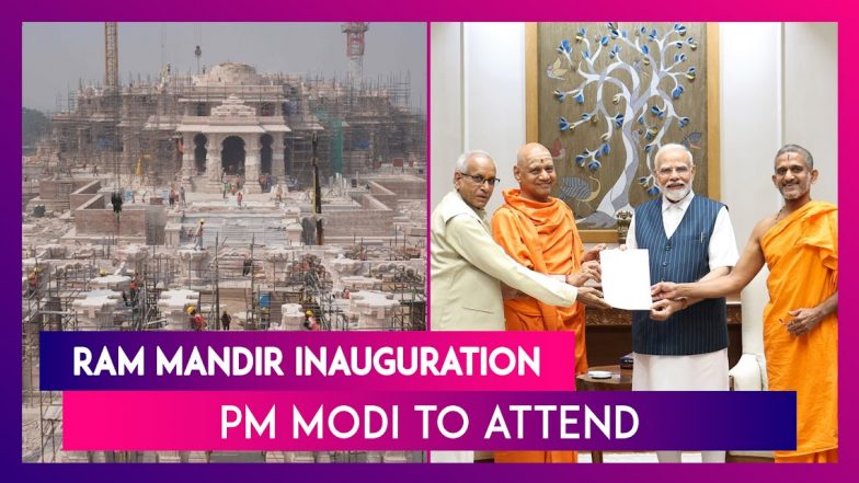 Ram Mandir Inauguration: PM Modi To Attend Pran Pratishtha Ceremony In ...