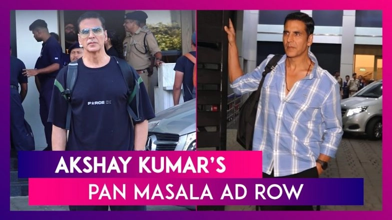Akshay Kumar Clarifies Amid Row Over Pan Masala Ad With Ajay Devgn & Shah Rukh Khan | 📹 Watch ...