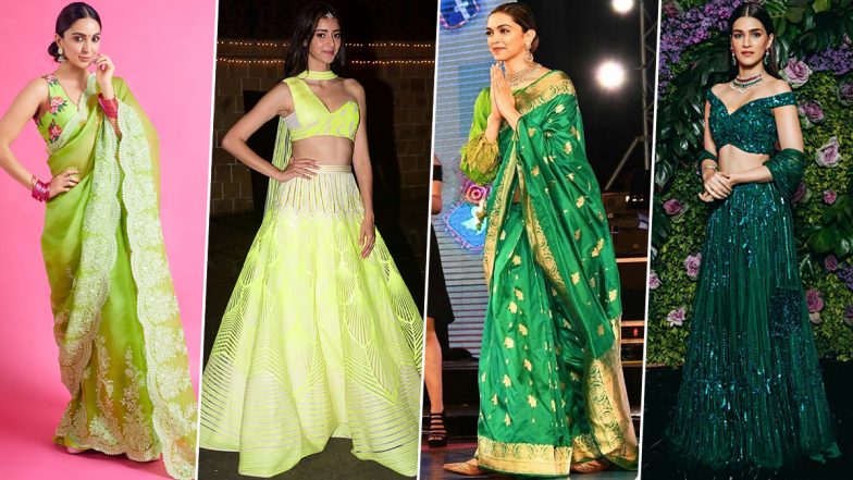Navratri 2023 Day 6 Colour Green: Deepika Padukone, Ananya Panday Teach ...