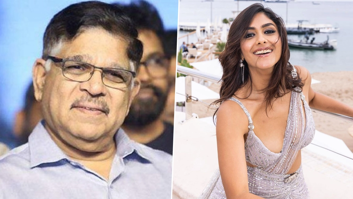 South News | Allu Arvind Blesses Mrunal Thakur For a Quick Marriage | 🎥 ...