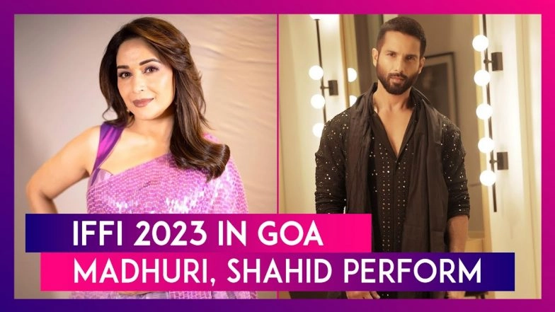 IFFI 2023 In Goa: Madhuri Dixit, Shahid Kapoor And Others Perform At ...