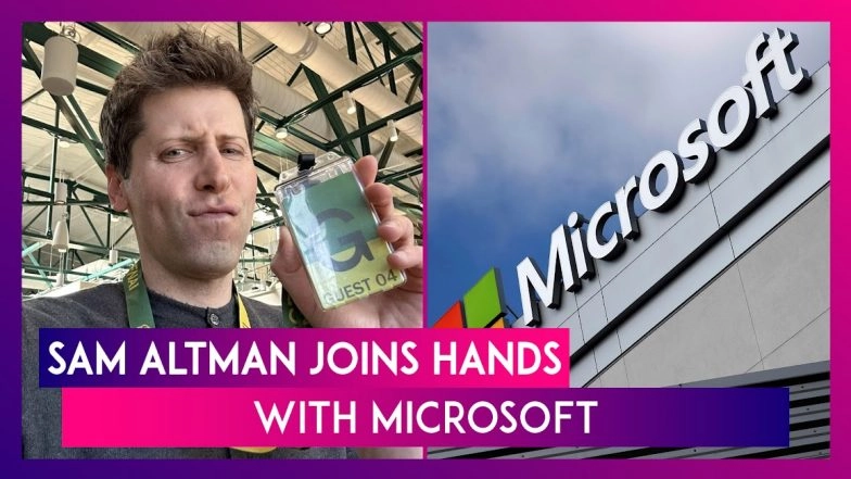 Microsoft Hires OpenAI Founders Sam Altman And Greg Brockman To Lead ...