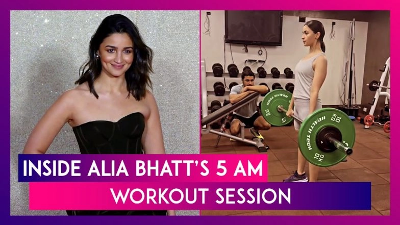 Inside Alia Bhatt’s 5 AM Workout Session; Fitness Trainer Says She Is ...