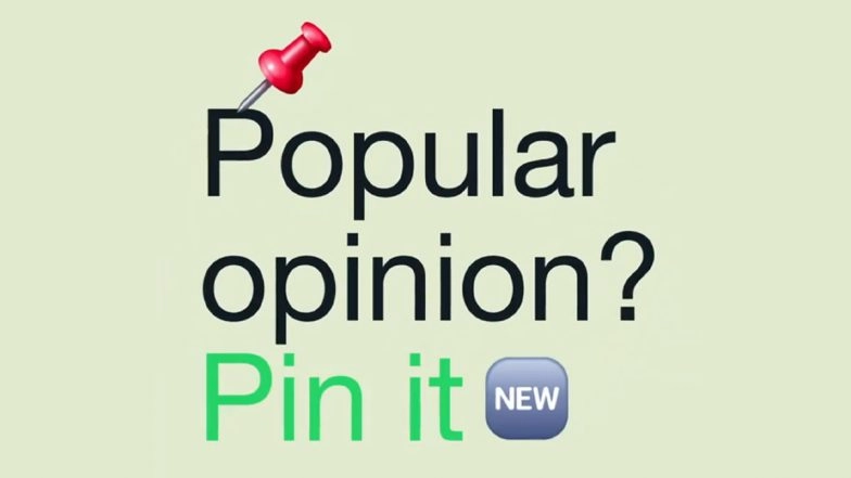 WhatsApp Pin Message Feature: Messaging App Allows Users To Pin ...