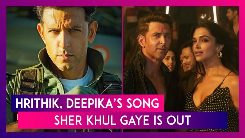 Hrithik And Deepika Create Magic Together In Fighter’s First Song Sher Khul Gaye | 📹 Watch ...