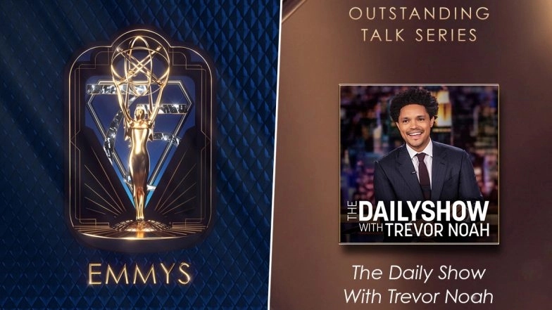 75th Emmys: Trevor Noah Secures Outstanding Talk Series Award for Daily ...