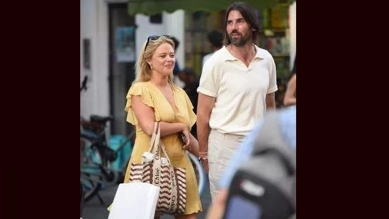 Emily Atack Flaunts Her Baby Bump As She Steps Out for a Walk With ...