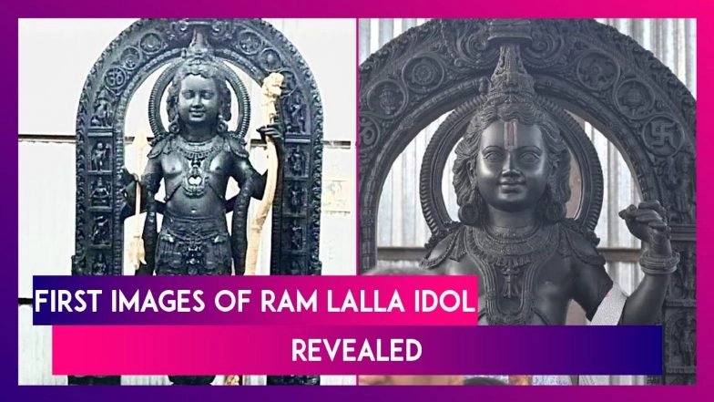 Ayodhya Ram Mandir: First Complete Images Of Ram Lalla Idol Revealed ...