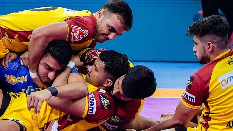 PKL 2023-24: Tamil Thalaivas Inflict Massive Loss on Telugu Titans in Pro Kabaddi League Season ...