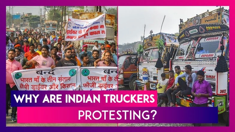 Truckers Protest: Indian Truck Drivers Are Protesting Across The Nation ...