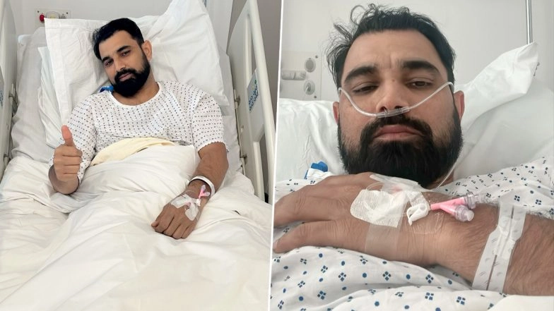 Injured India’s Star Pacer Mohammed Shami Undergoes Heel Surgery | LatestLY