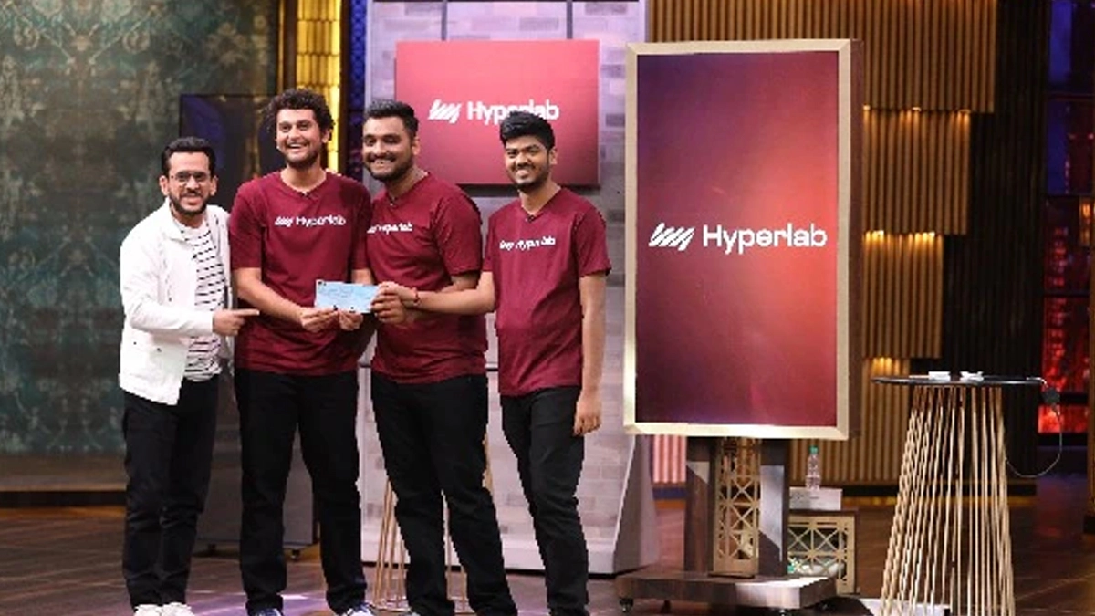 TV News | Shark Tank India 3: Hyperlab's Helios Bags Rs 25 Lakh Deal ...