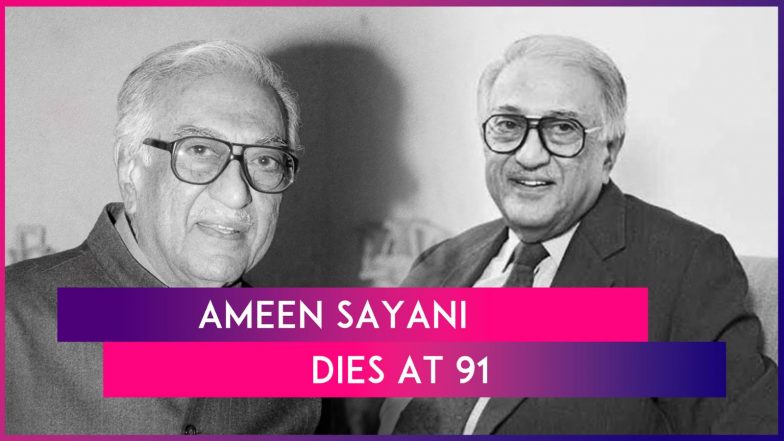 Ameen Sayani Dies: Legendary Radio Presenter And Host Of Binaca ...