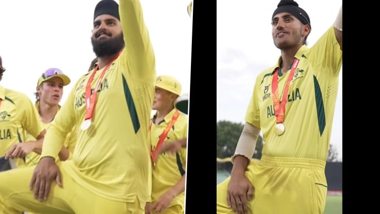 Australia’s Harjas Singh, Harkirat Bajwa Celebrate With ‘Thigh Fives ...
