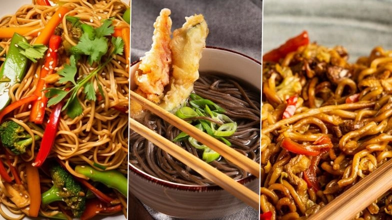 Noodle Dishes From Different Asian Countries: From Japanese Tempura ...
