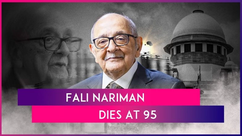 Fali Nariman Dies At 95: Renowned Jurist And Senior Supreme Court ...