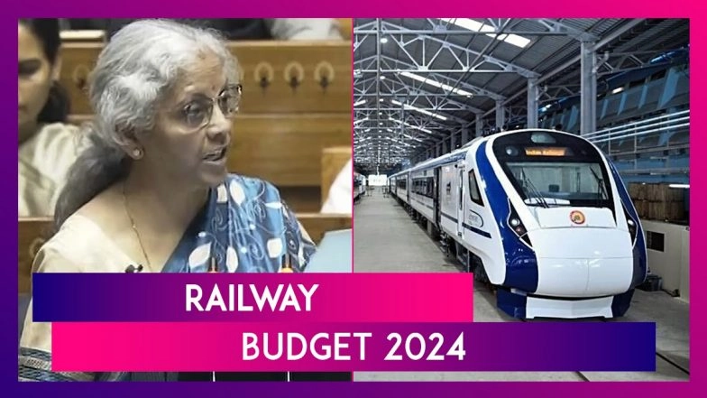 Railway Budget 2024: Nirmala Sitharaman Announces Three Major Corridors, 40,000 Normal Rail ...