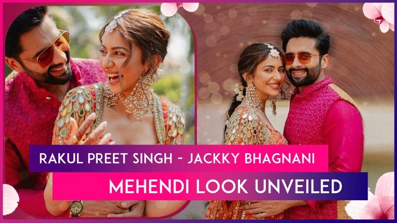 Rakul Preet Singh & Jackky Bhagnani Share Pics From Their Royal Mehendi ...