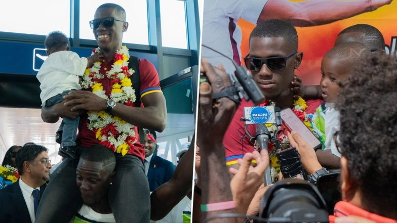 Shamar Joseph Receives Grand Welcome in Guyana Following His Heroics in ...
