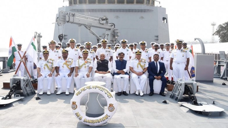INS Sandhayak: First Survey Vessel Large Ship Commissioned Into Indian ...