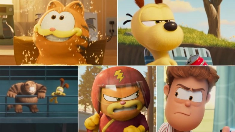 The Garfield Movie: Chris Pratt Voices Garfield in Hilarious New ...