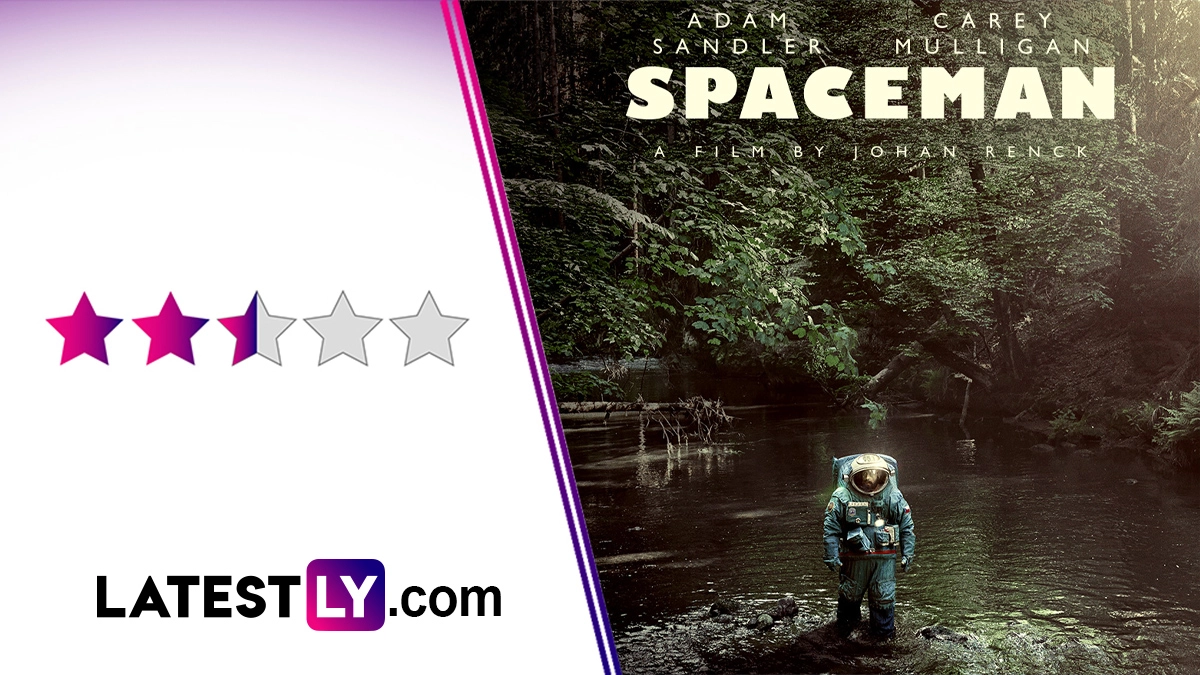 Hollywood News | Movie Review: Spaceman on Netflix - Promising Idea ...