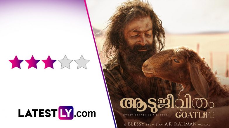 Aadujeevitham aka The Goat Life Movie Review: A Committed Prithviraj ...