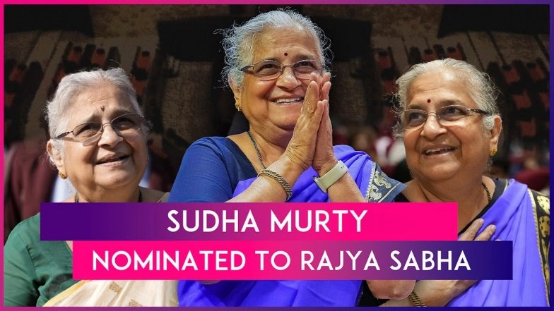 Sudha Murty Nominated To Rajya Sabha By President Droupadi Murmu; PM ...