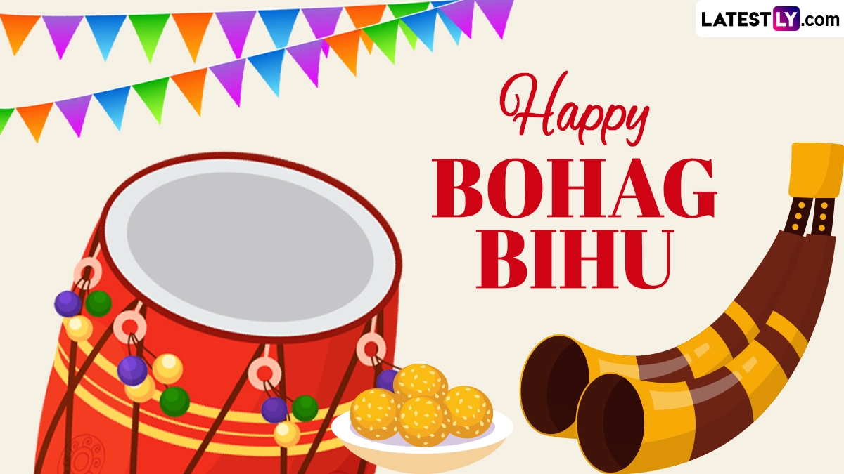 Happy Rongali Bihu 2024 Images and Bohag Bihu Greetings: WhatsApp ...