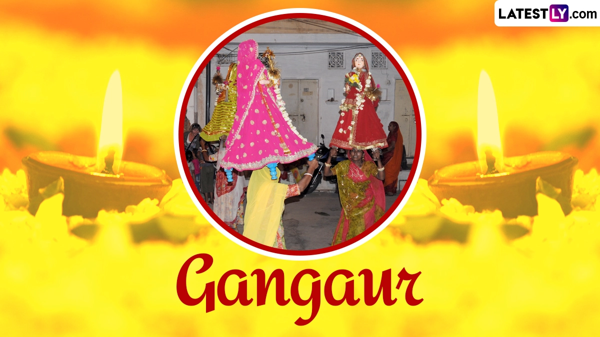 Gangaur 2024 Images and HD Wallpapers for Free Download Online: Wish ...
