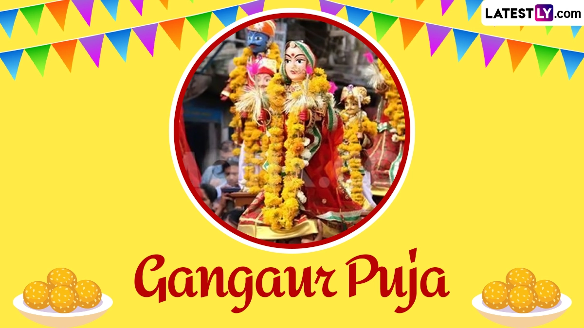 Gangaur 2024 Images and HD Wallpapers for Free Download Online: Wish ...