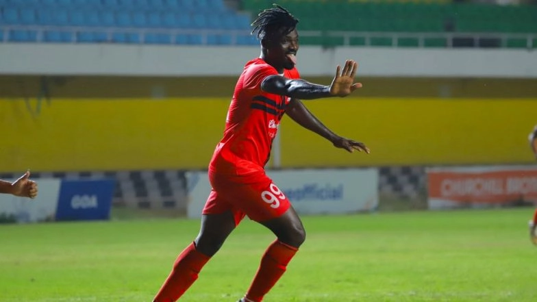 Louis Ogana Scores As Churchill Brothers Beats Aizawl FC in I-League ...