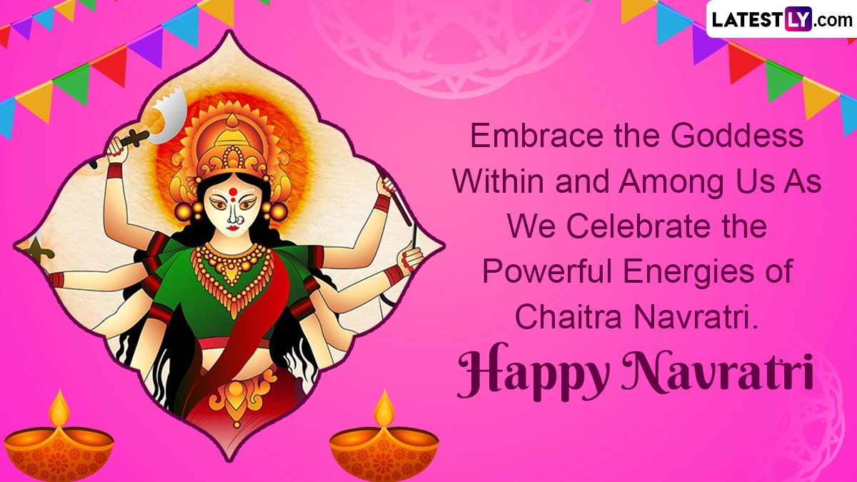 Chaitra Navratri 2024 Wishes and WhatsApp Messages: Facebook Status, Images, HD Wallpapers and ...