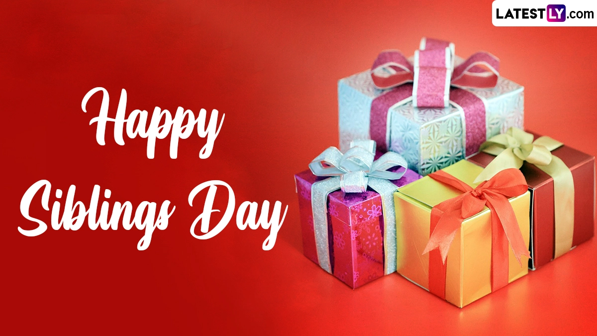 Festivals & Events News | 5 Gift Ideas for Brothers on Sibling’s Day ...