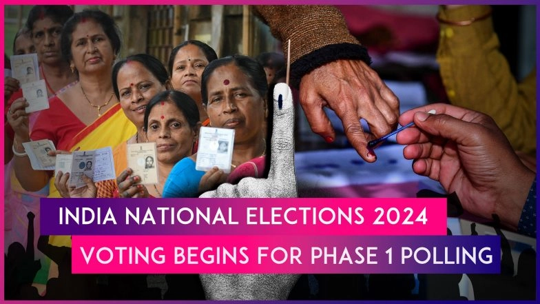 India National Elections 2024: Voting Begins For Phase 1 Polling In 102 ...