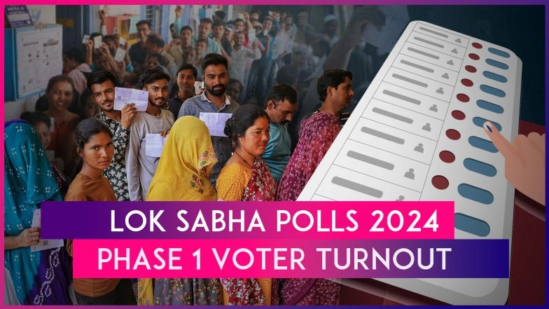 Lok Sabha Elections 2024 Phase 1 Polling: Nearly 50% Voter Turnout Recorded Till, 3 PM Violence ...