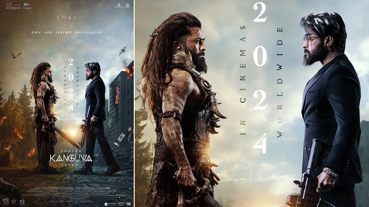 Agency News | Makers Drop Intriguing New Poster of Suriya From Kanguva on Tamil New Year 2024 ...
