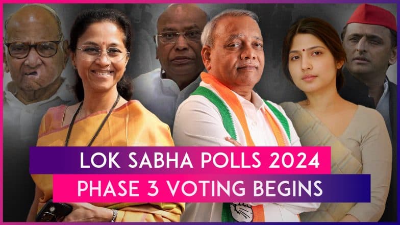 India General Elections 2024 Phase 3 93 Seats Across 10 States And A