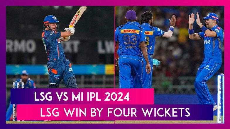 LSG vs MI IPL 2024 Stat Highlights: Bowlers, Marcus Stoinis Help Lucknow Super Giants Scalp ...