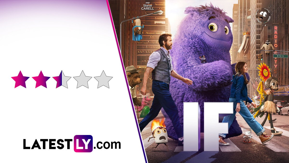 Hollywood News | Movie Review: IF is Visually Enchanting When Not ...