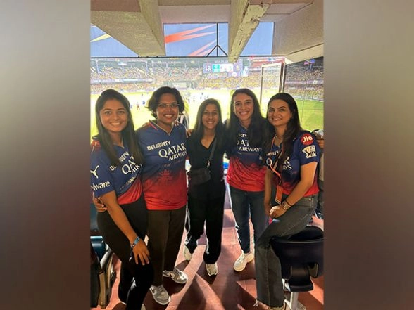 Sports News | WPL-winning RCB Team Members Attend Bengaluru's IPL Clash ...