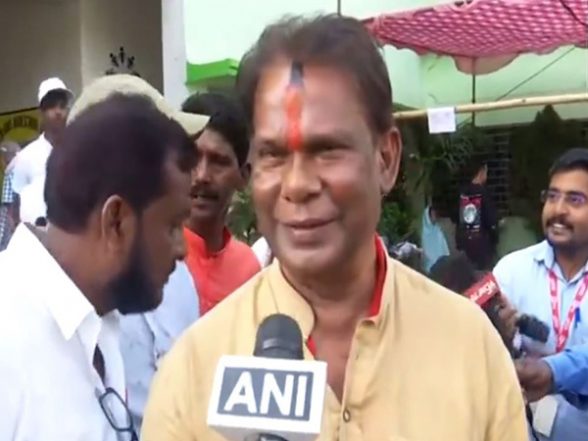 India News | Rourkela: BJP MLA Candidate Dilip Ray Casts First Vote ...