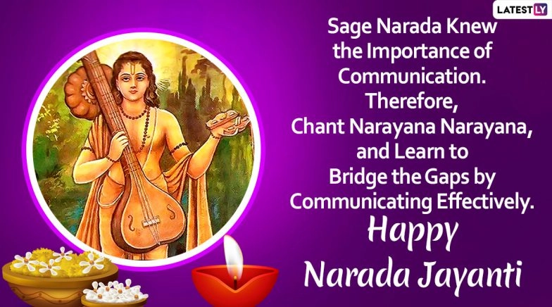 Narada Jayanti 2024 Images and HD Wallpapers For Free Download Online ...