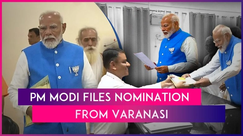 PM Narendra Modi Files Nomination From Varanasi Lok Sabha Seat In Uttar Pradesh, Eyes Third ...
