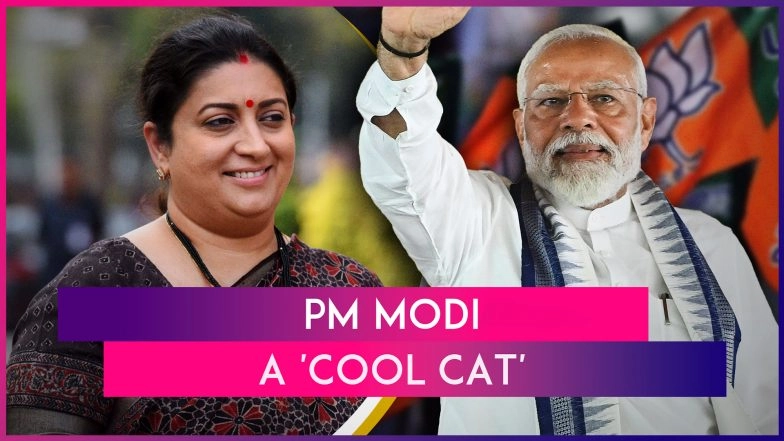 Smriti Irani Calls PM Narendra Modi ‘Cool Cat’ After He Reacts With ...